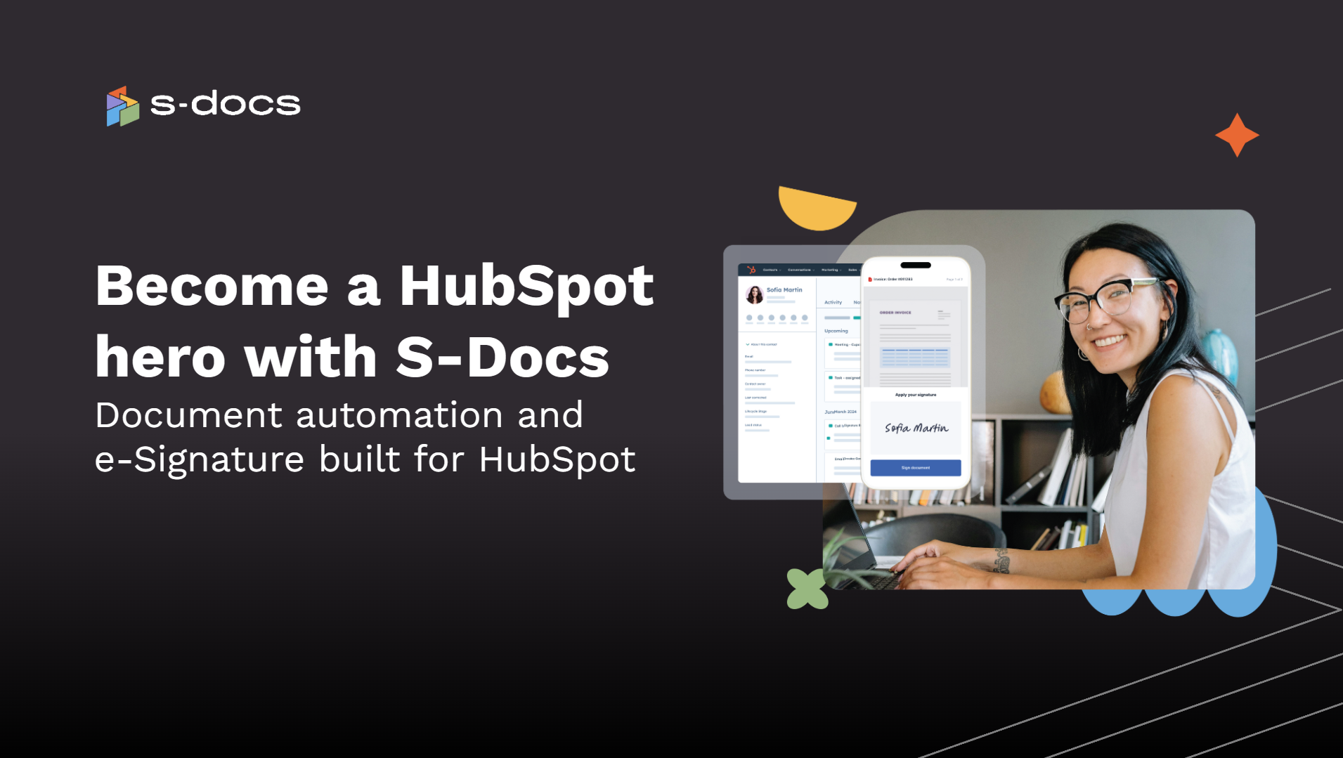 [Webinar] Become a HubSpot hero with S-Docs document automation and e-Signature